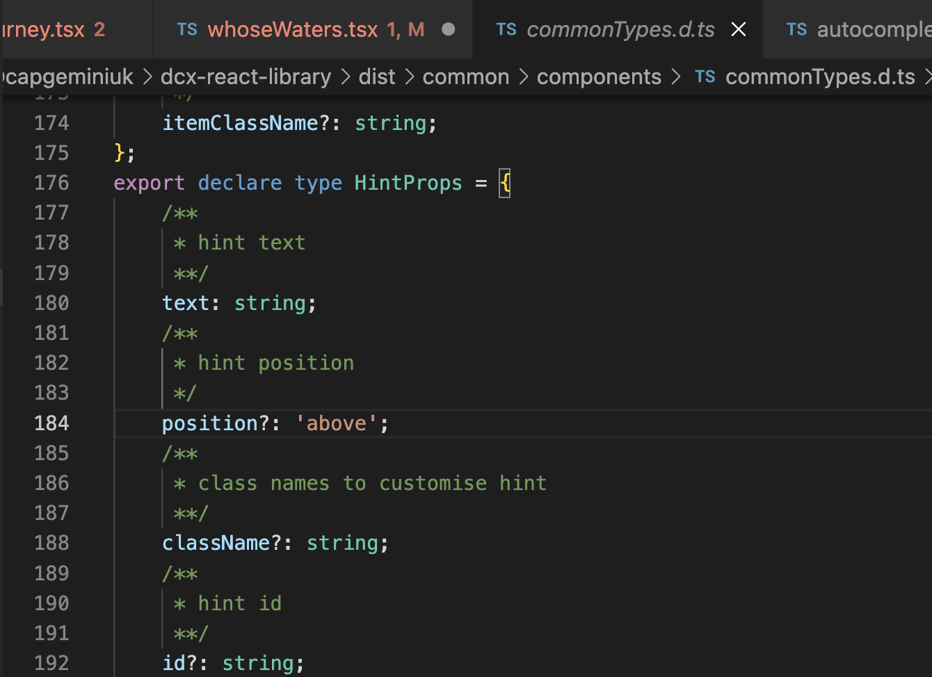 Checkbox item hint position typing is fixed to only accepts "above" · Issue #328 · Capgemini/dcx ...