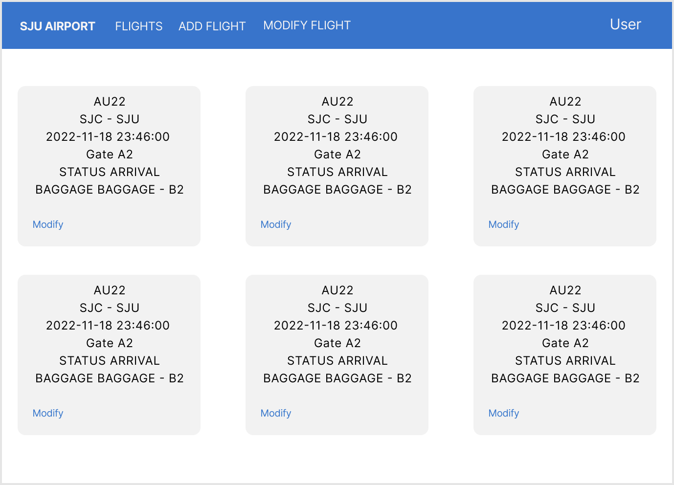 GitHub - gopinathsjsu/Airport-Management-System: team-project-sunrisers ...