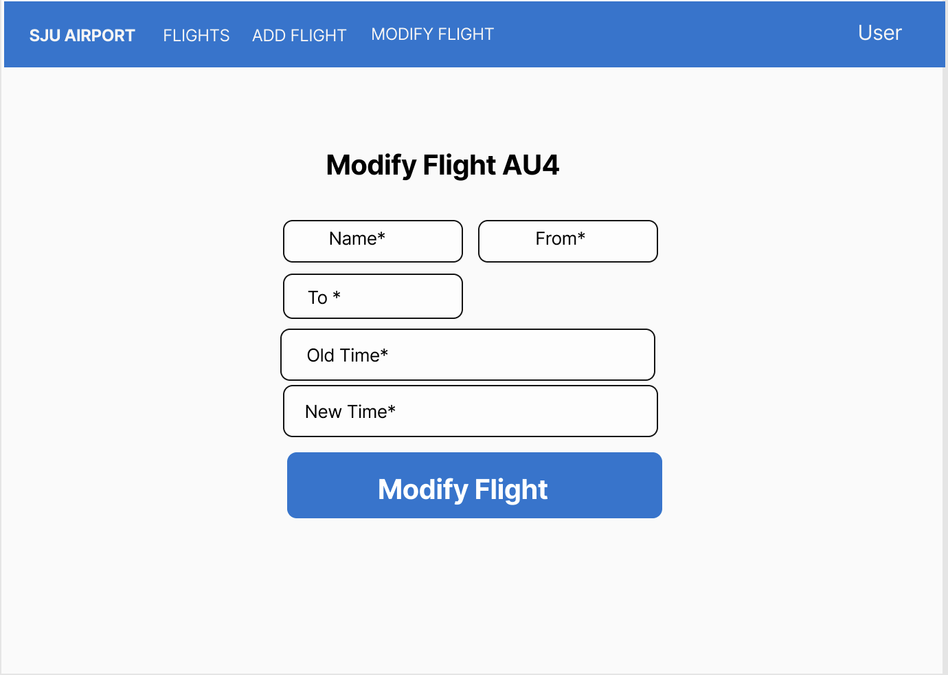 Github Gopinathsjsu Airport Management System Team Project Sunrisers