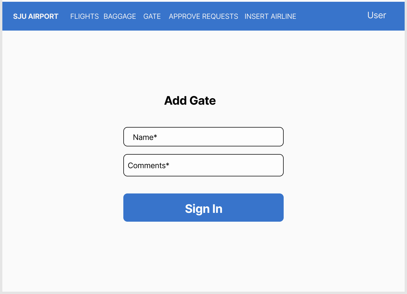 GitHub - gopinathsjsu/Airport-Management-System: team-project-sunrisers ...