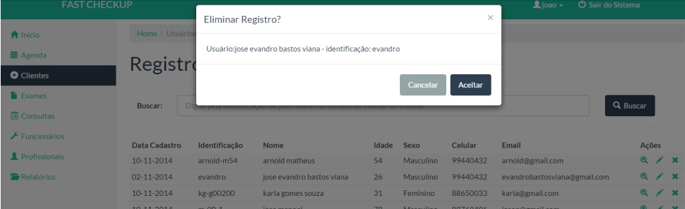 Github Evandrobastosfast Checkup Implantar Um Projeto Java Web Com Jsf Com Integração Ao