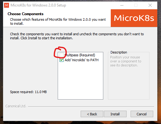 Microk8s Install does not recognize a non-standard multipass location · Issue #2116 · canonical ...