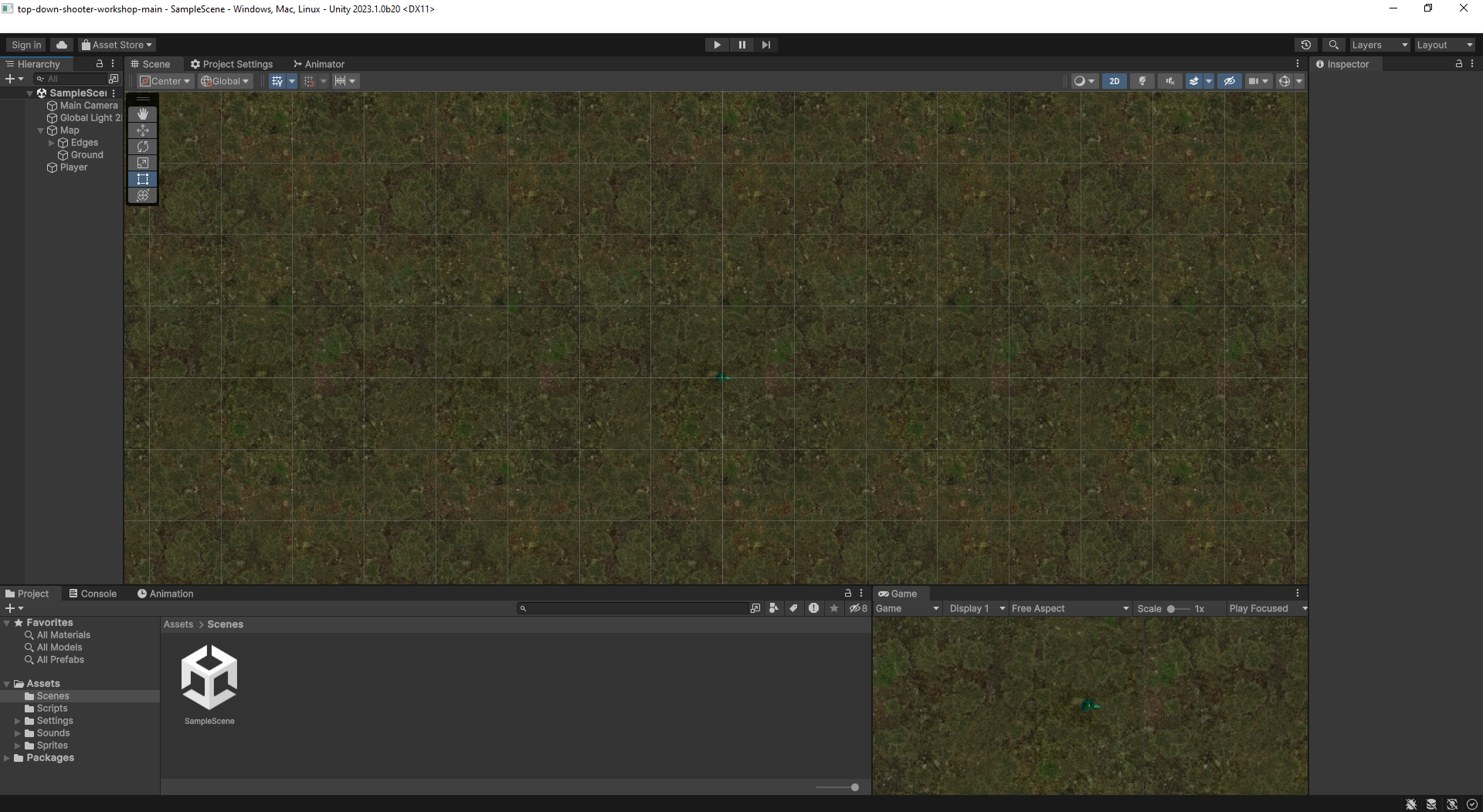 GitHub - Space-Hotel/top-down-shooter-workshop: Unity проект который мы делаем в серии воркшопов ...