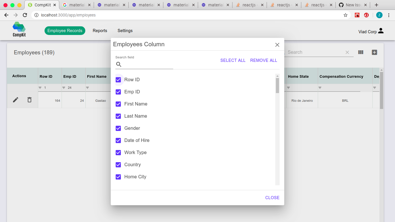 Filter Not Re Setting · Issue 1504 · Mbrn Material Table · Github