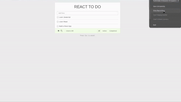 GitHub - CristianoFIlho/To-Do-React: React