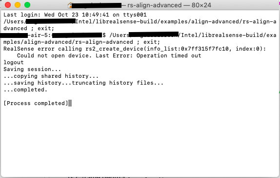 Unable To Save Raw Depth Data In Csv Format On Macos Mojave · Issue 5115 · Intelrealsense