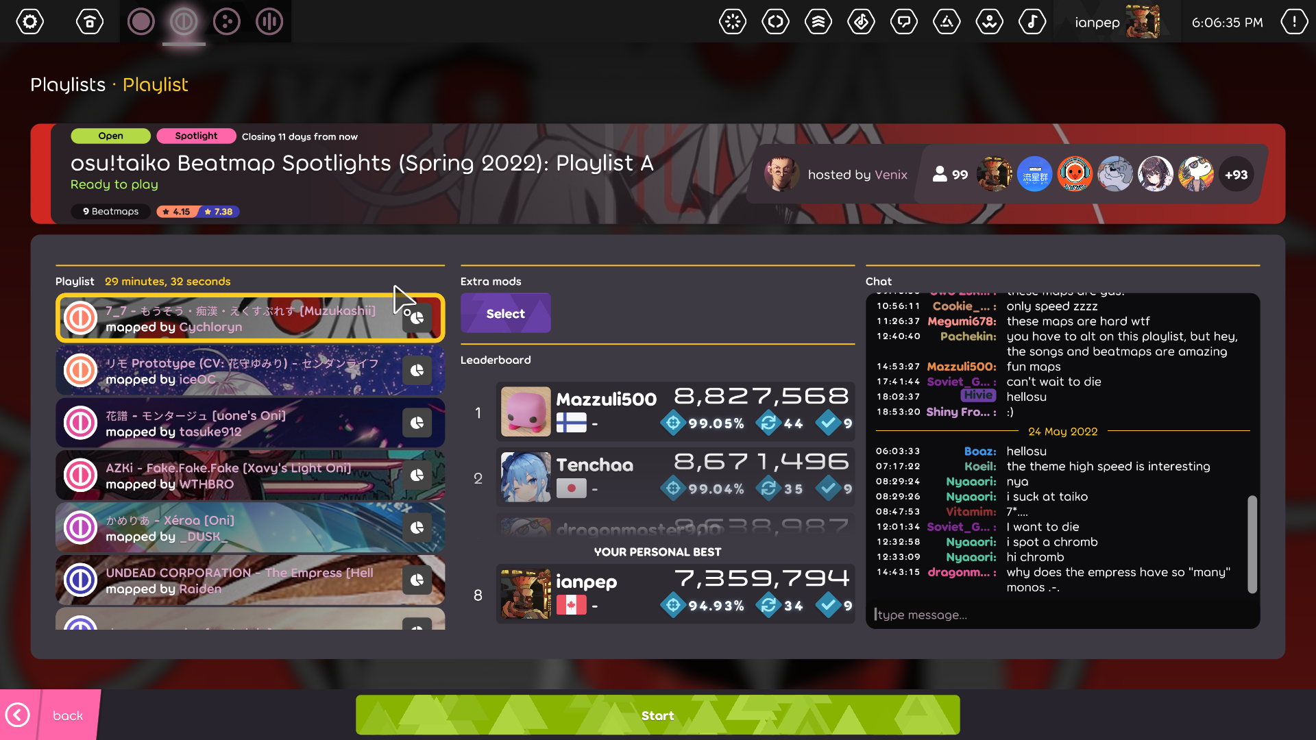 "Classic" score display mode applies osu!standard scoring to everything ...