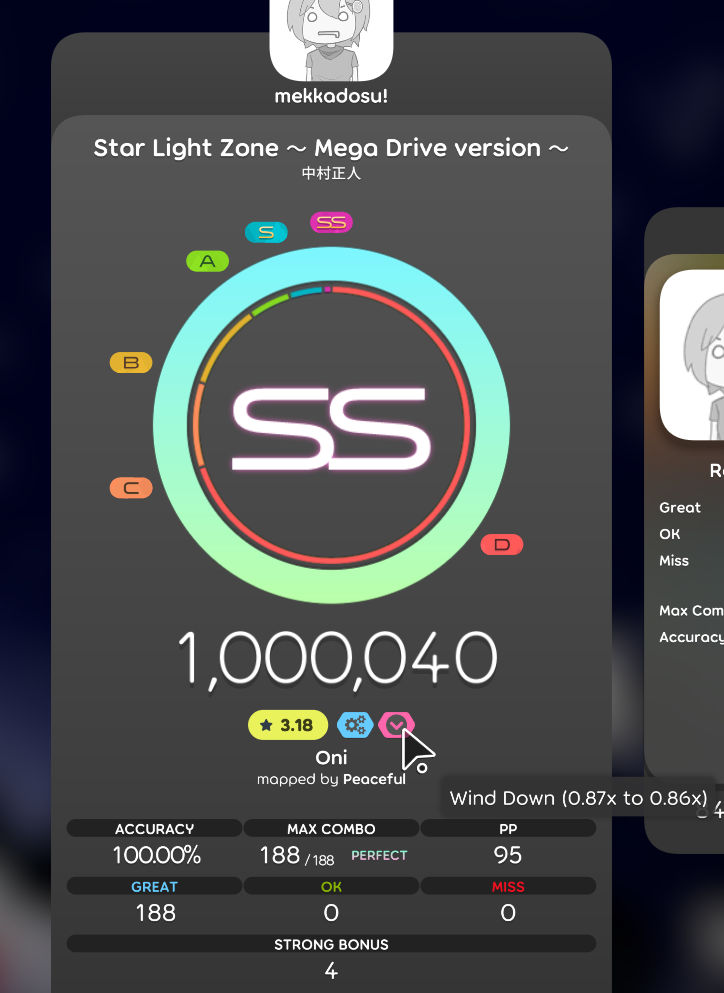 Using Wind Up/Down does not change mod multiplier · Issue #20204 · ppy/osu · GitHub