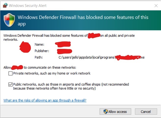 Windows Firewall Warning On Electron 7 Using Webrtc · Issue 23756 · Electronelectron · Github