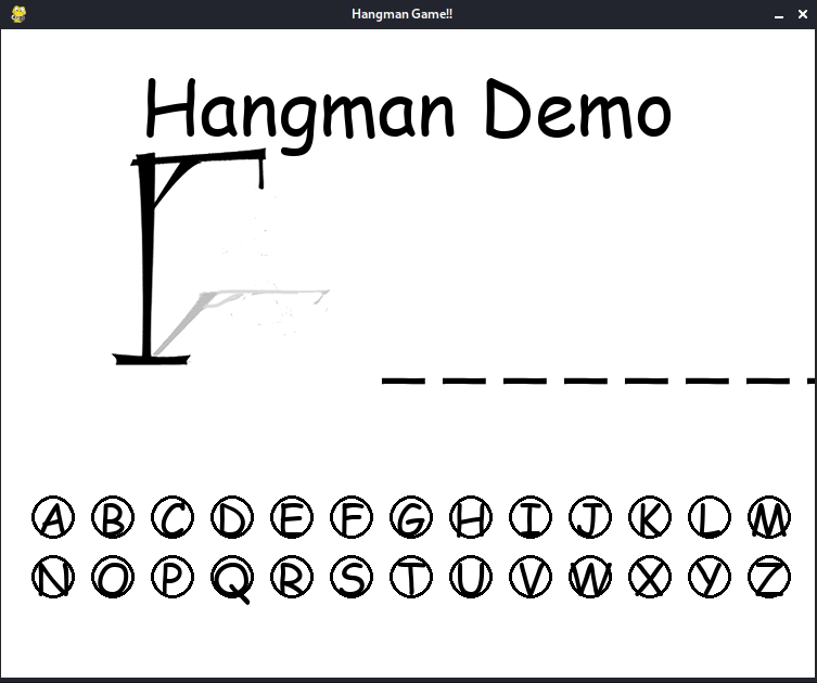 GitHub - gitLeii/hangman_pygame: Hangman game implementing python Pygame library.