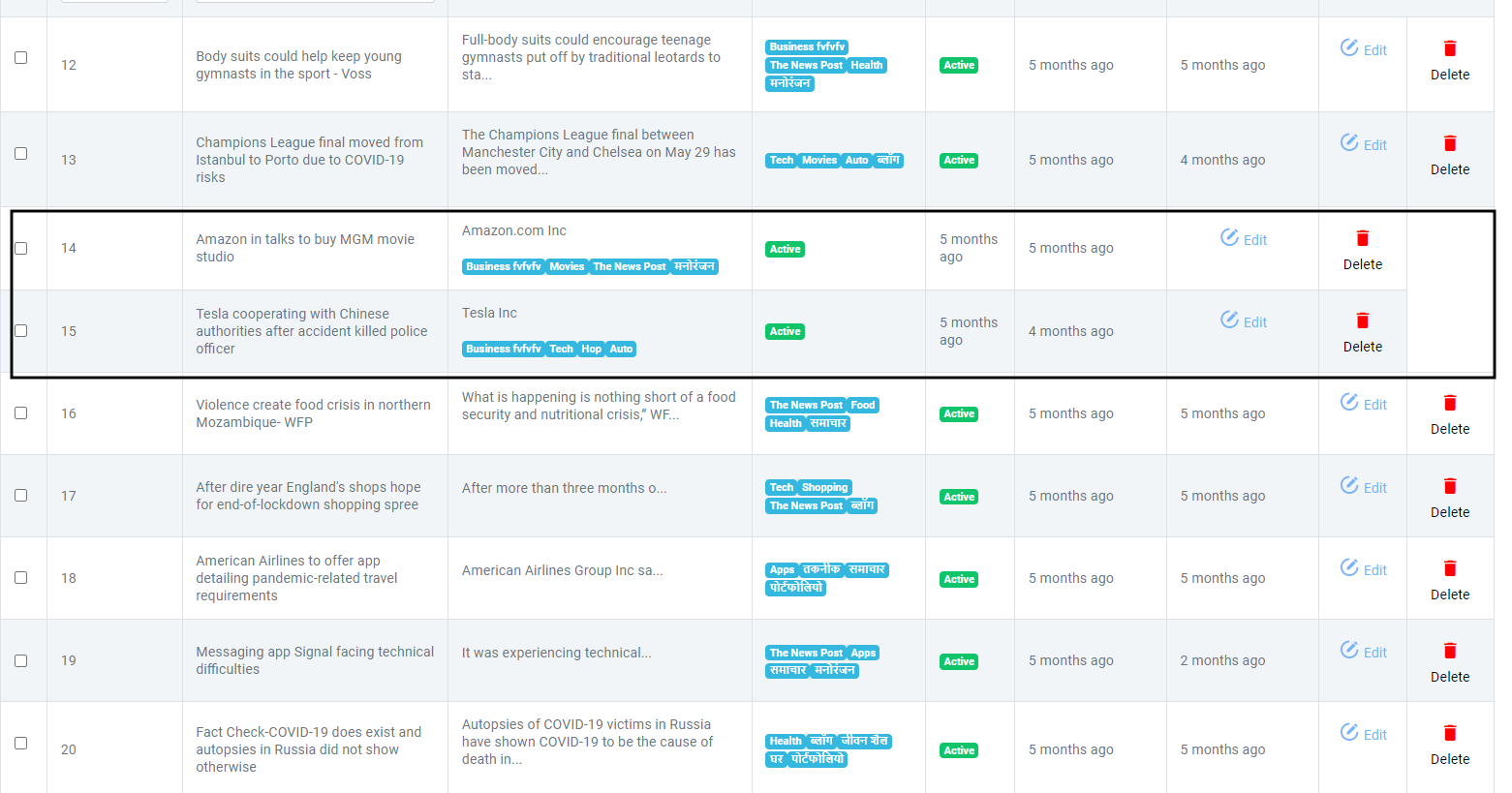 Column collapsing and normal render without html and bootstrap 4 export buttons are not showing ...