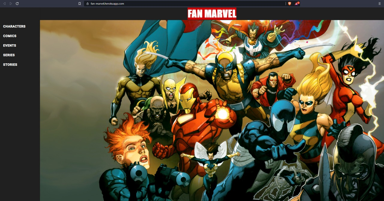 GitHub - Eduardo-ops/Fan-Marvel: Site que nos oferece uma base de dados ...