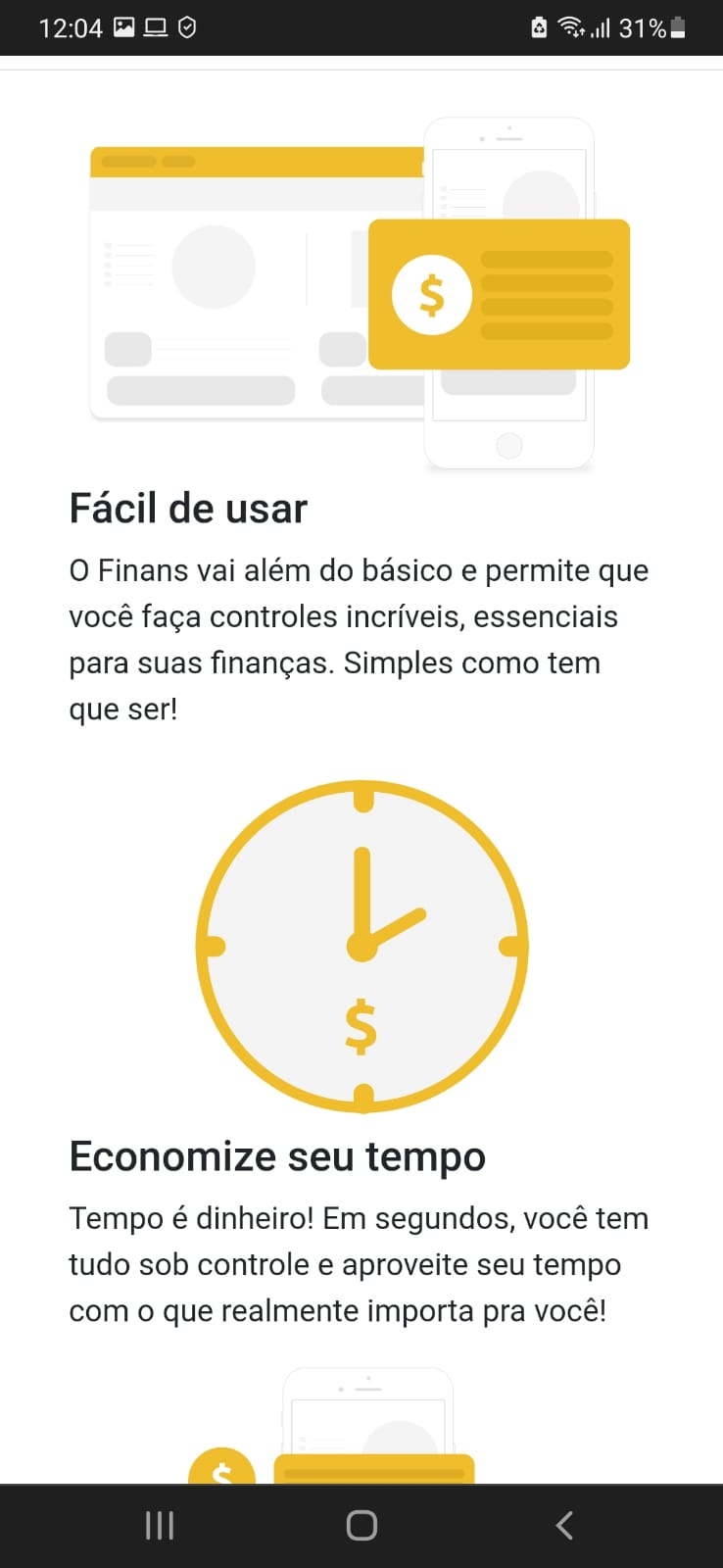 GitHub - Eduardo-ops/finans: Projeto com base em simular uma página web responsiva de um sistema ...