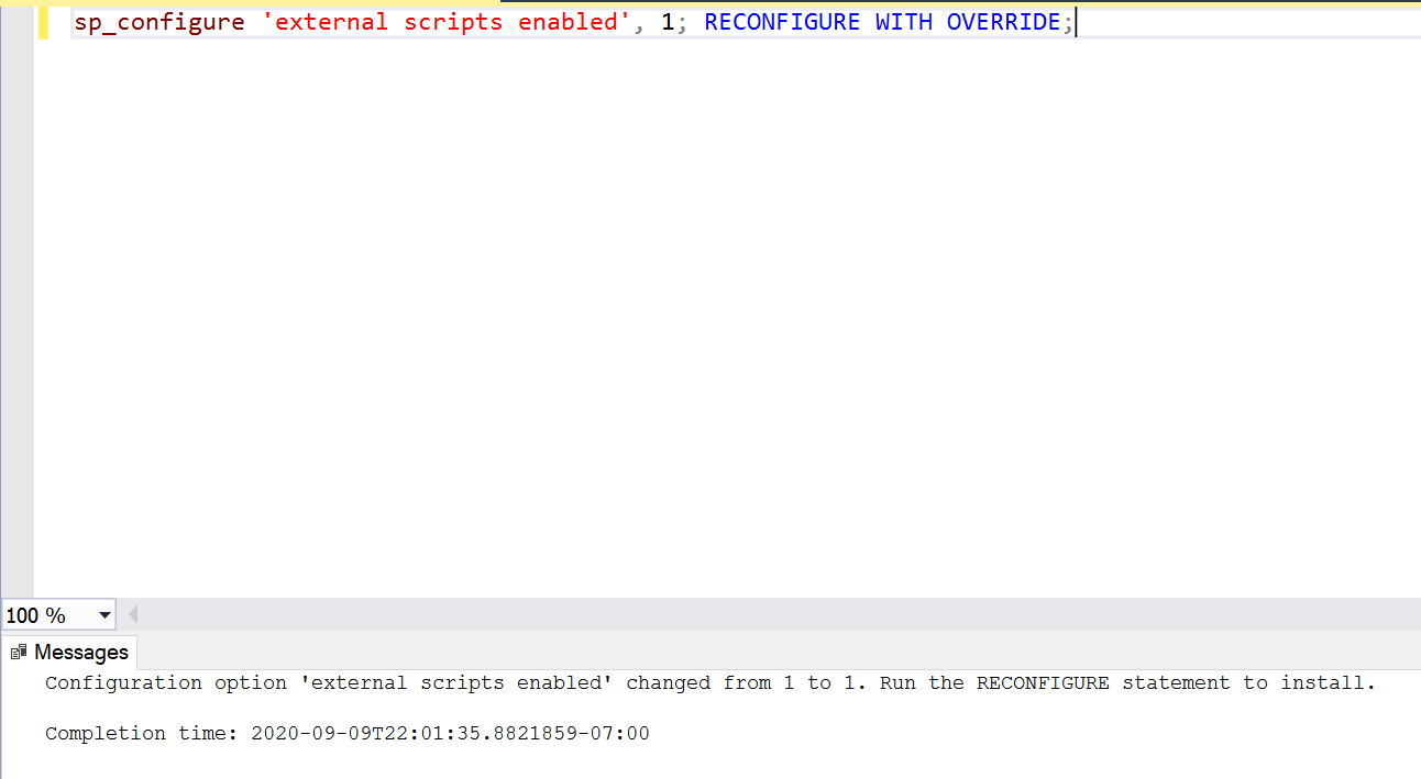 Verification step incorrect · Issue #5388 · MicrosoftDocs/sql-docs · GitHub