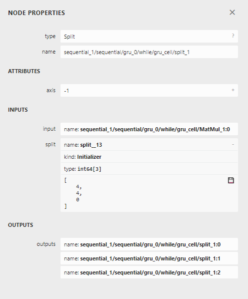 Onnx Runtime Failed To Run An Exported Keras Model With Split Operator In Float64 · Issue 1613