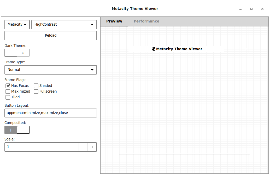 High contrast themes show transparent zones instead of black when ...