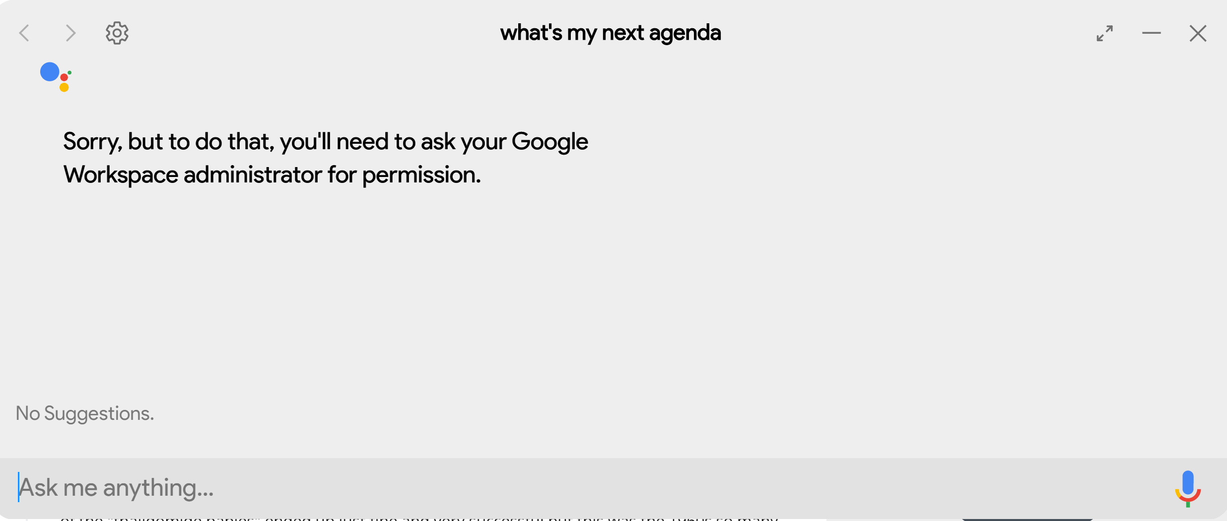 💡 FEATURE REQUEST: Google Workspace Account need Permission? · Issue ...