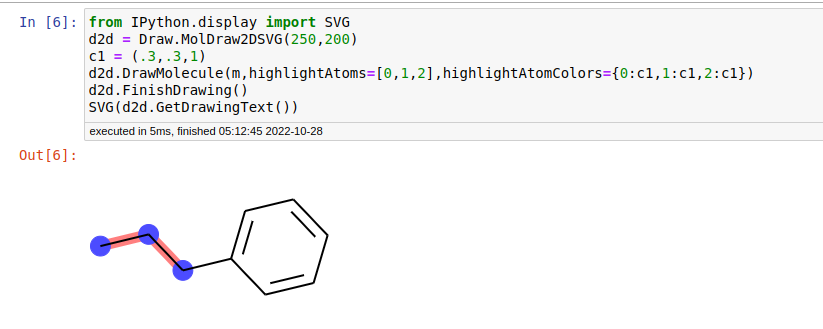 MolDraw2D should automatically set bond highlight color when atom colors are changed · Issue ...