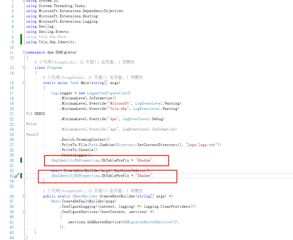 SqlException: Invalid object name 'AbpSettings'. · Issue #14730 · abpframework/abp · GitHub