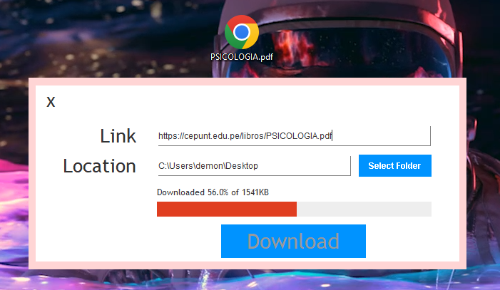 GitHub - ikepacheco/JavaDownloader: WinApp made with Java, you can download every file that got ...