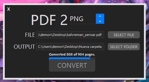 GitHub - ikepacheco/PDF-Converter: Can convert PDF files to some type ...