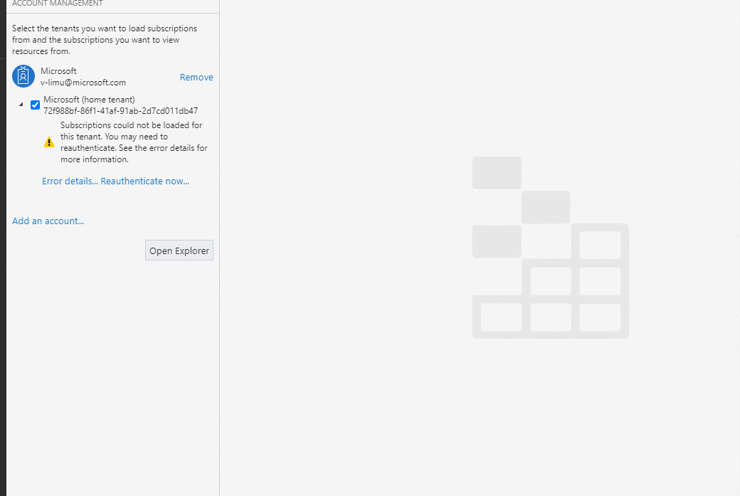 The 'Pick an account' dialog pops up again after re-authenticating an ...