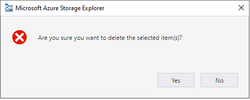 The ‘Yes’ button isn’t selected on delete dialog for files under ADLS Gen1 accounts · Issue ...