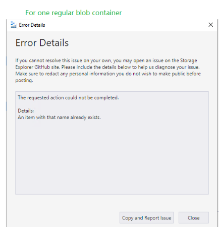 It is better to update the error dialog when using an existing name to clone one emulator blob ...