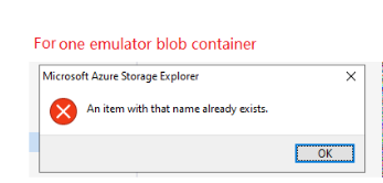 It is better to update the error dialog when using an existing name to clone one emulator blob ...