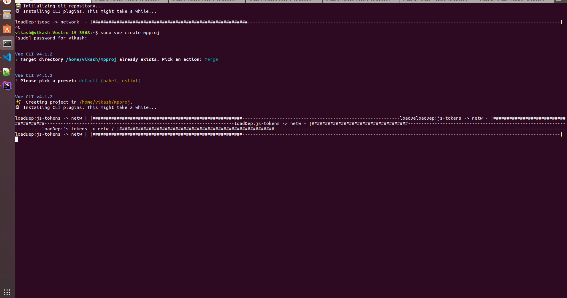Installing CLI plugins. taking too much time get download. i · Issue #5143 · vuejs/vue-cli · GitHub