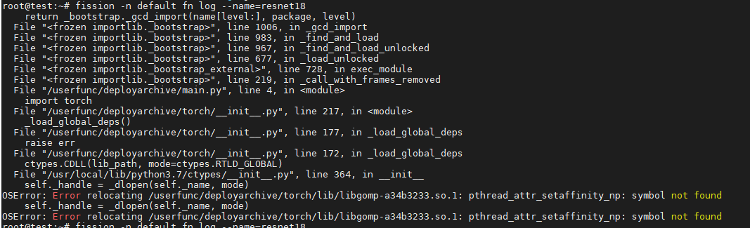 error sending request to function · Issue #2799 · fission/fission · GitHub