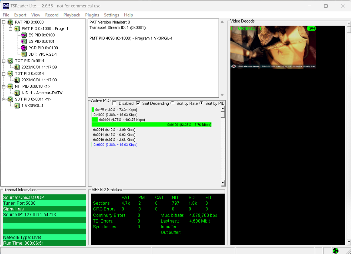 ffmpeg TS to DVB including SDT, NIT TDT & TOT · Issue #1304 · tsduck/tsduck · GitHub