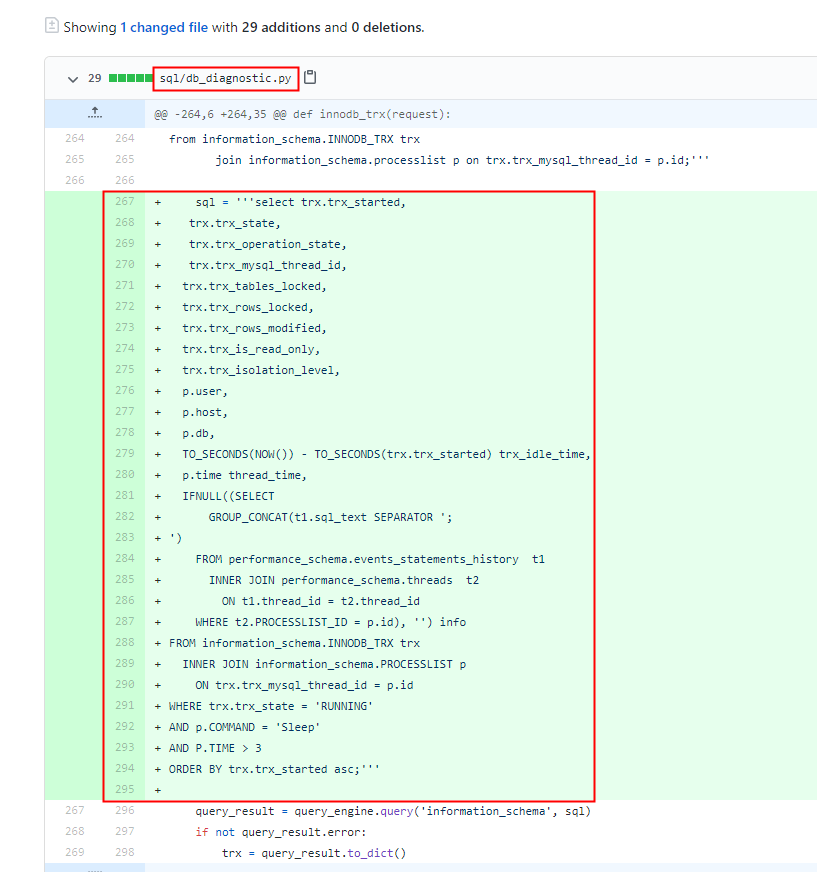 [ 功能建议 ]V1.7.13版本，会话管理-事务信息页面不显示阻塞源事务内容 · Issue #896 · hhyo/Archery · GitHub