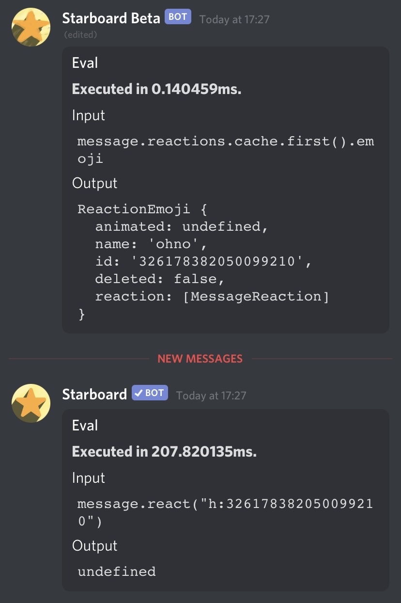 Adding custom emoji reactions require the emoji name · Issue #2653 ...
