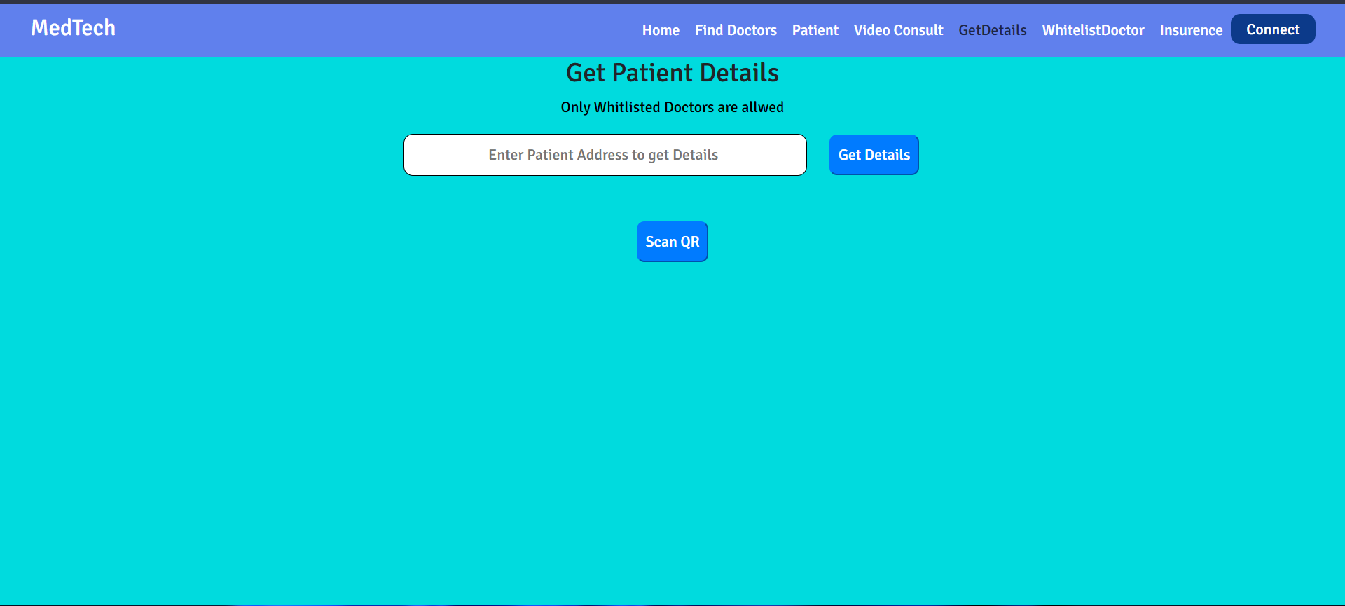 GitHub - lalit-pawar/MedTech: Decentralized Healthcare Sytem