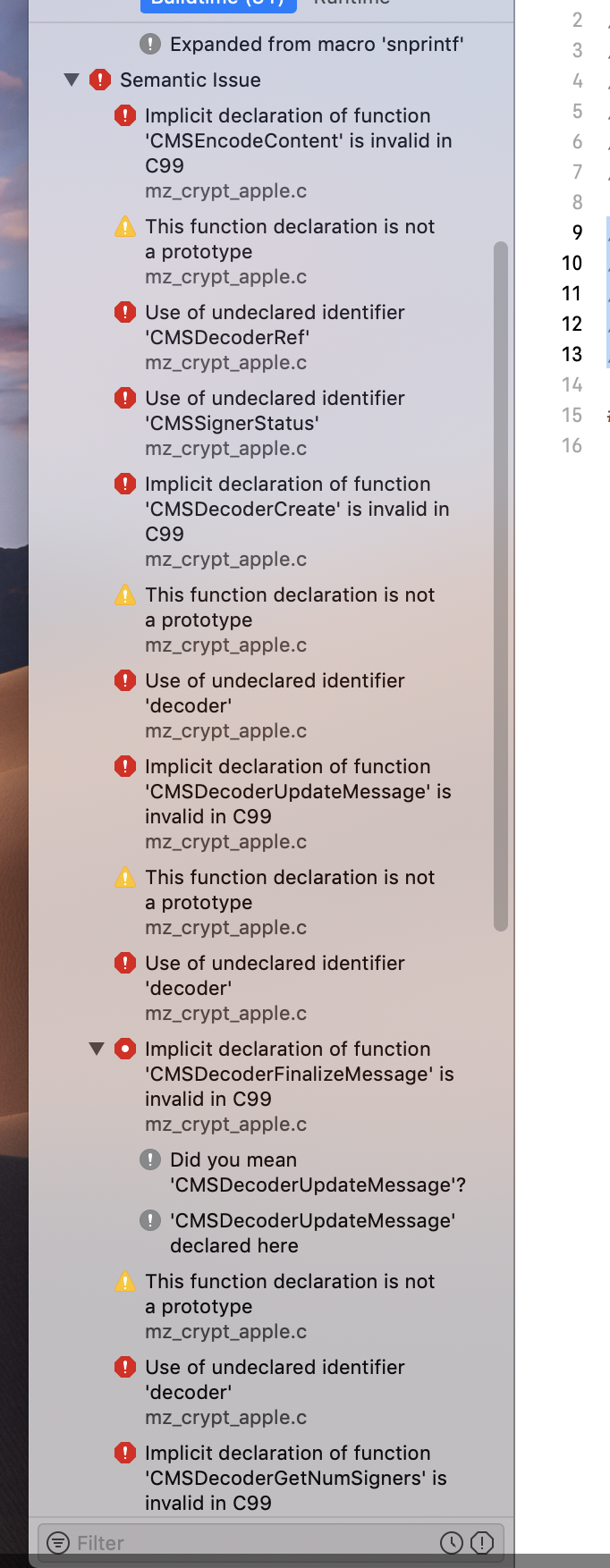 Unable to import and use in Xcode 10.2 Swift 4 by manually drag and drop. Lot's of semantic ...