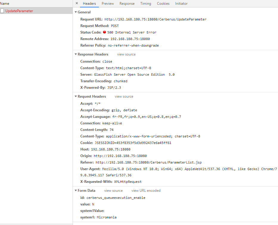Can't change parameters and more · Issue #2026 · cerberustesting ...