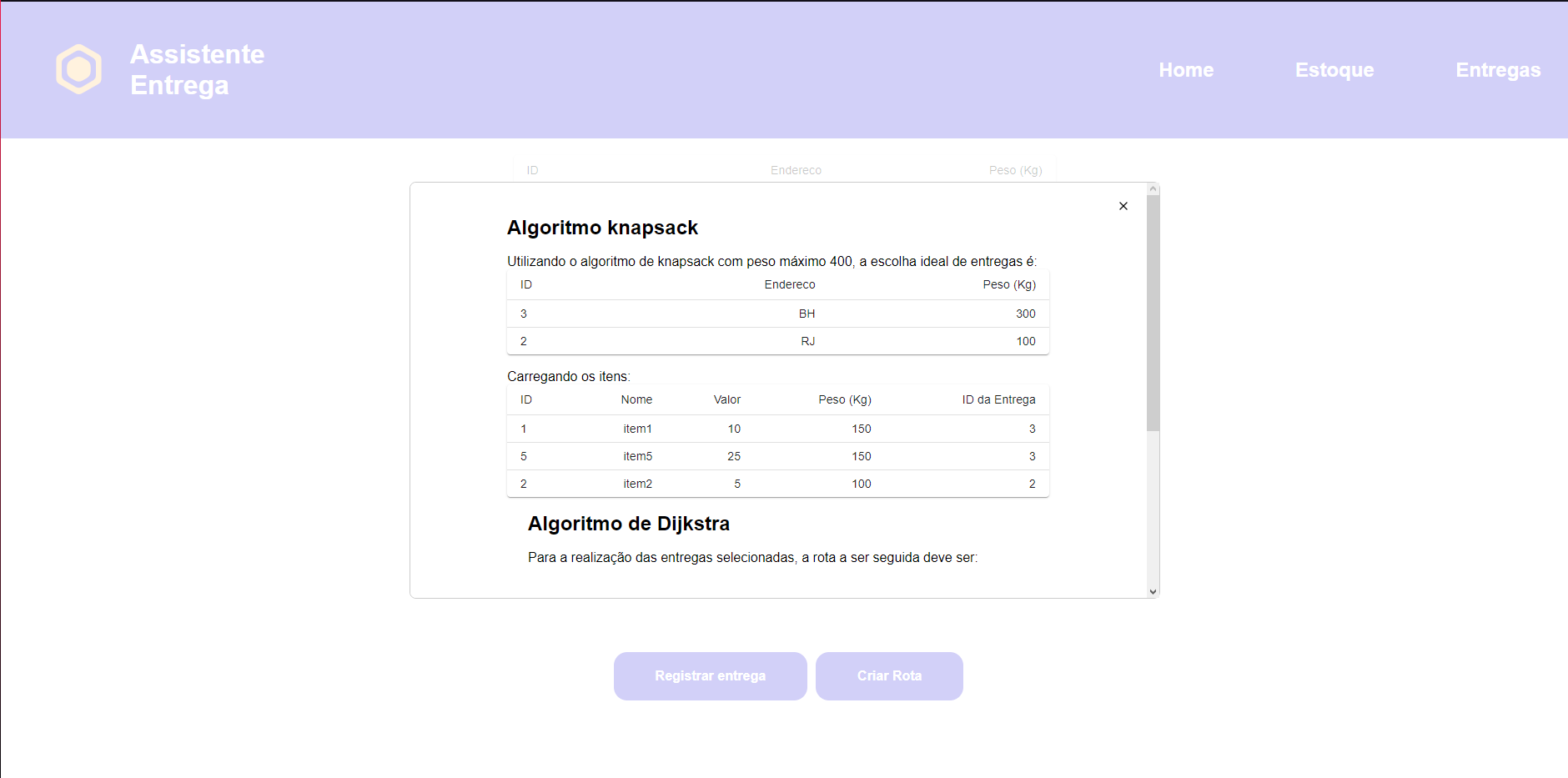 GitHub - projeto-de-algoritmos/Final_AssistenteEntrega