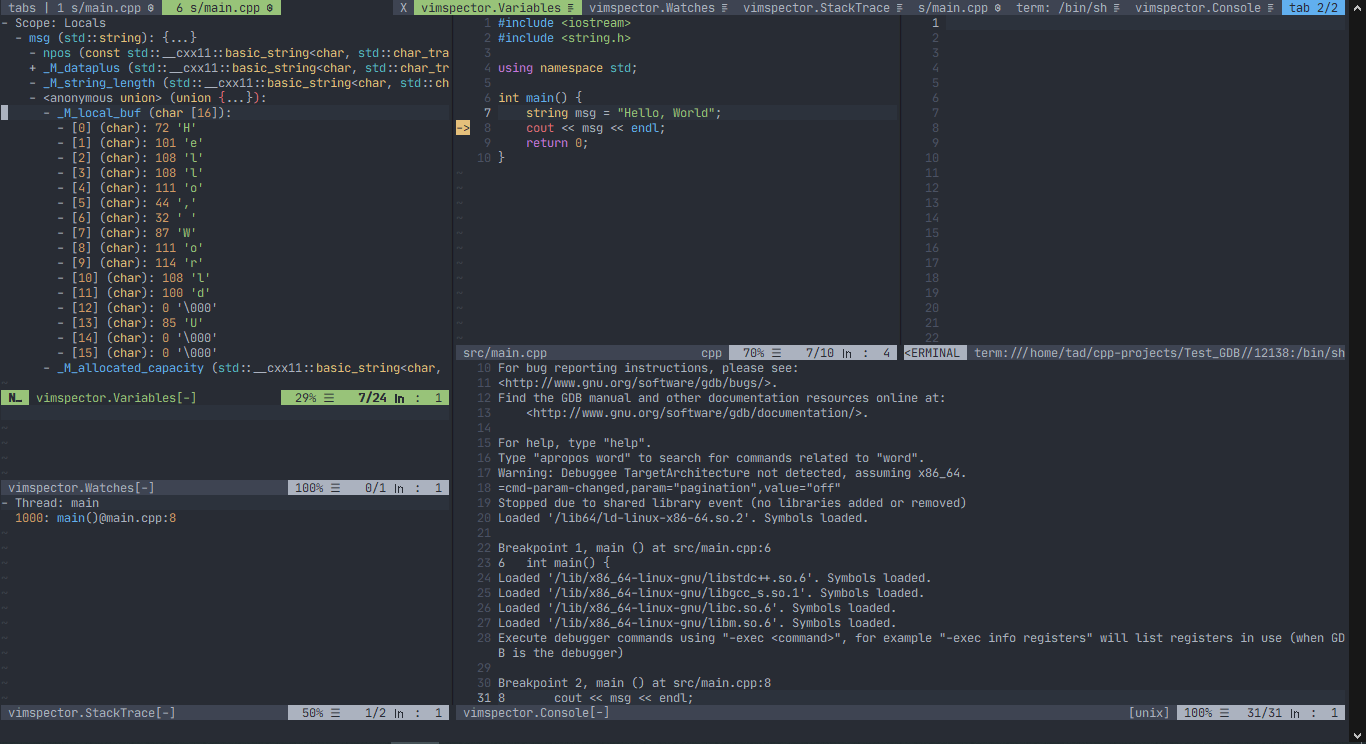 [Feature Request]: Display string value in local/global variable list ...