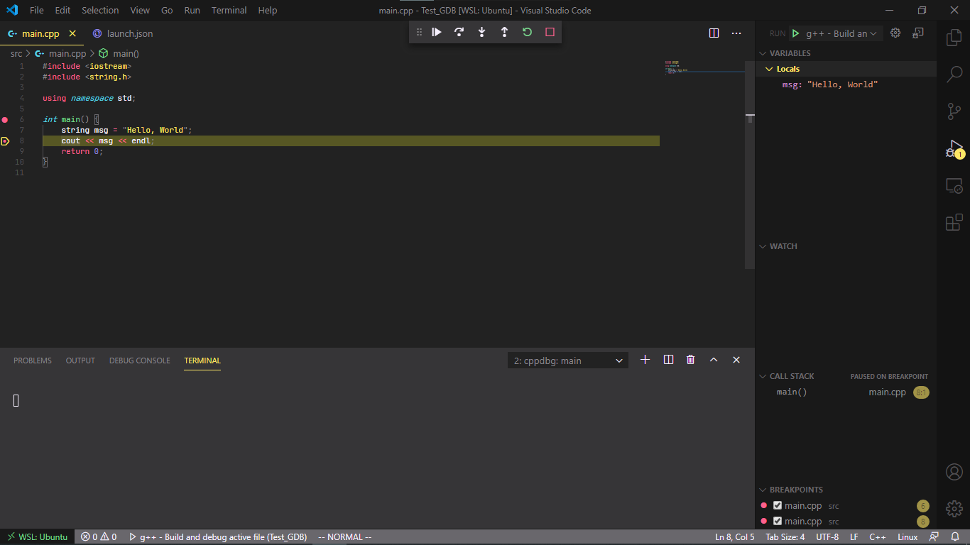 [Feature Request]: Display string value in local/global variable list vscode-cpp · Issue #194 ...