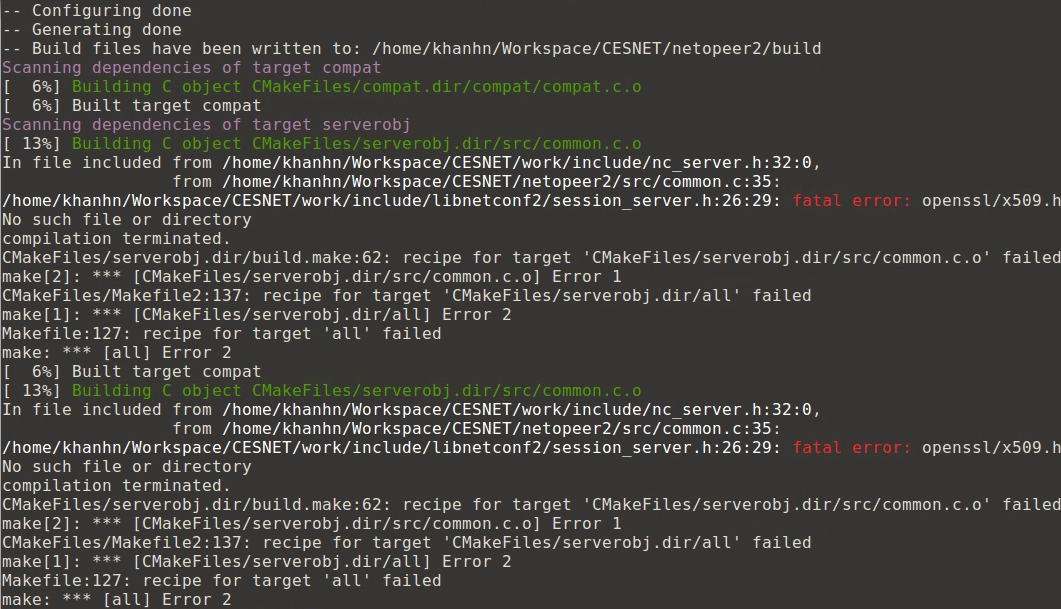 build error when try to use custom library and header · Issue #972 · CESNET/netopeer2 · GitHub