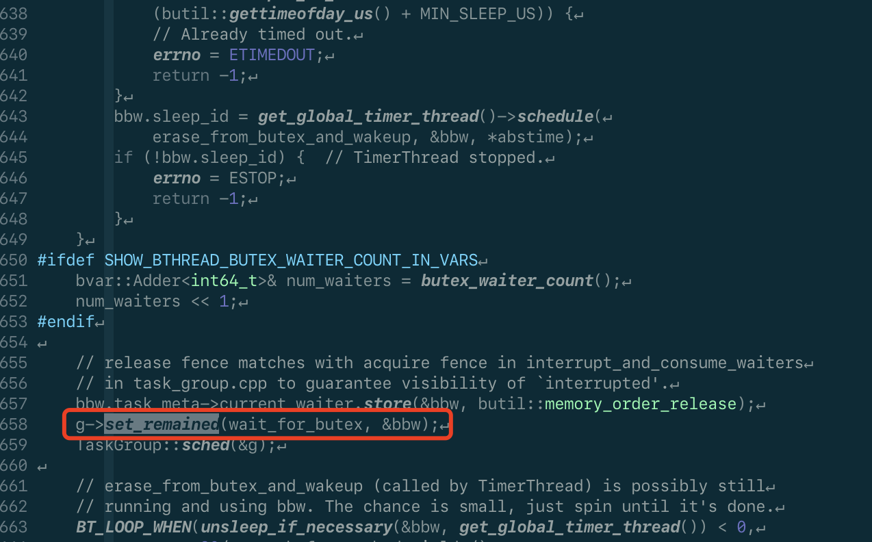 butex_wait & remained相关问题 · Issue #1497 · apache/brpc · GitHub