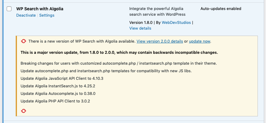 "Custom Template" messaging and notifications / prep for 2.0.0 breaking changes · Issue #137 ...