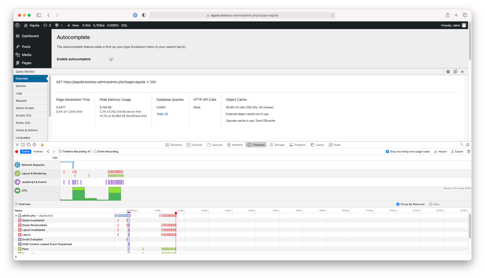 Very slow admin · Issue #180 · WebDevStudios/wp-search-with-algolia · GitHub