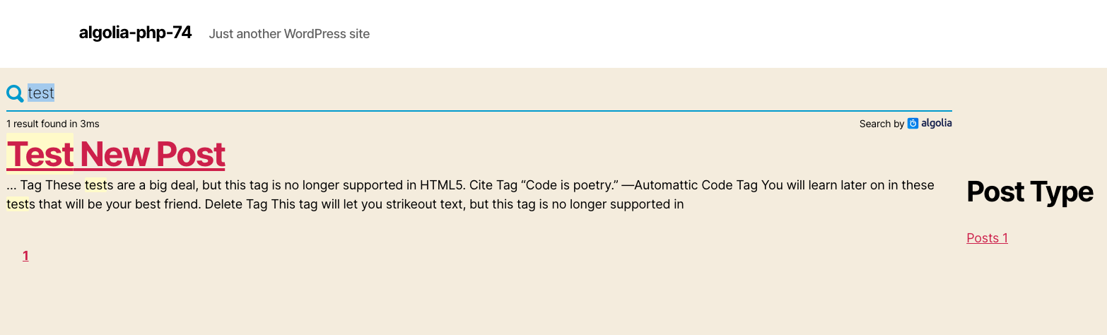 Reports of post content not being indexed · Issue #76 · WebDevStudios/wp-search-with-algolia ...