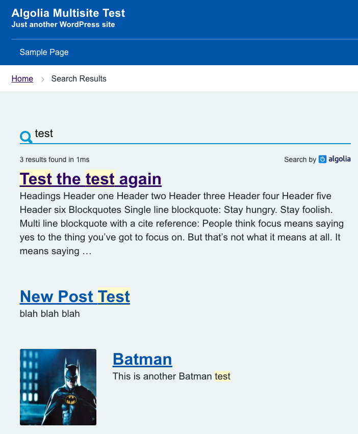 Reports of post content not being indexed · Issue #76 · WebDevStudios/wp-search-with-algolia ...