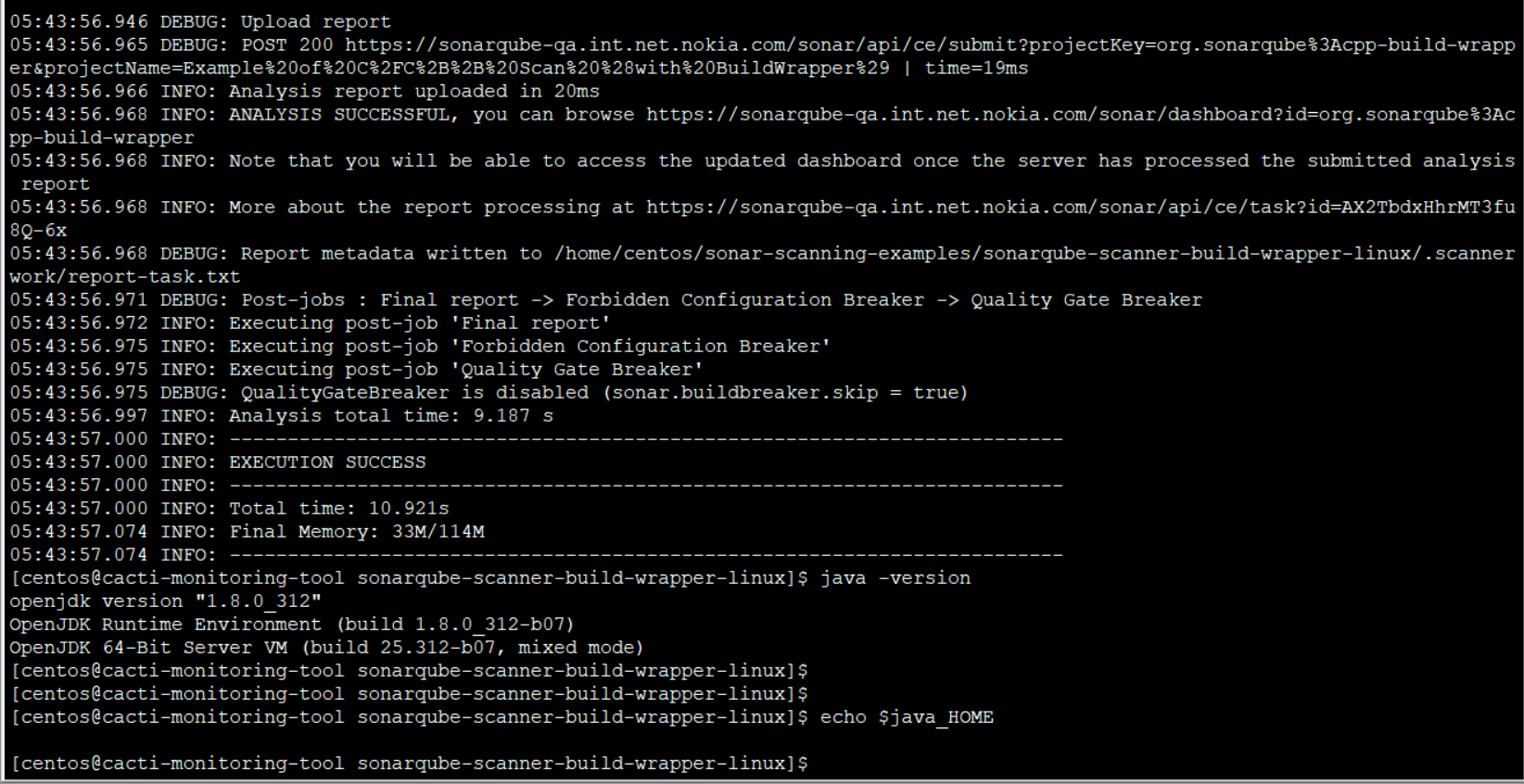 Analysis of Maven project failed due to Sonar-cxx plugin Java error · Issue #2285 ...