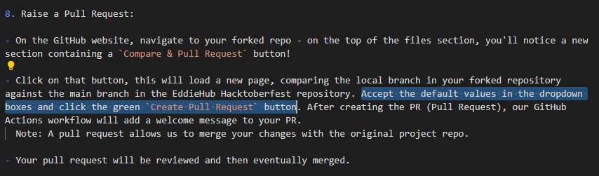 [Readme.md] · Issue #2589 · EddieHubCommunity/open-source-practice · GitHub
