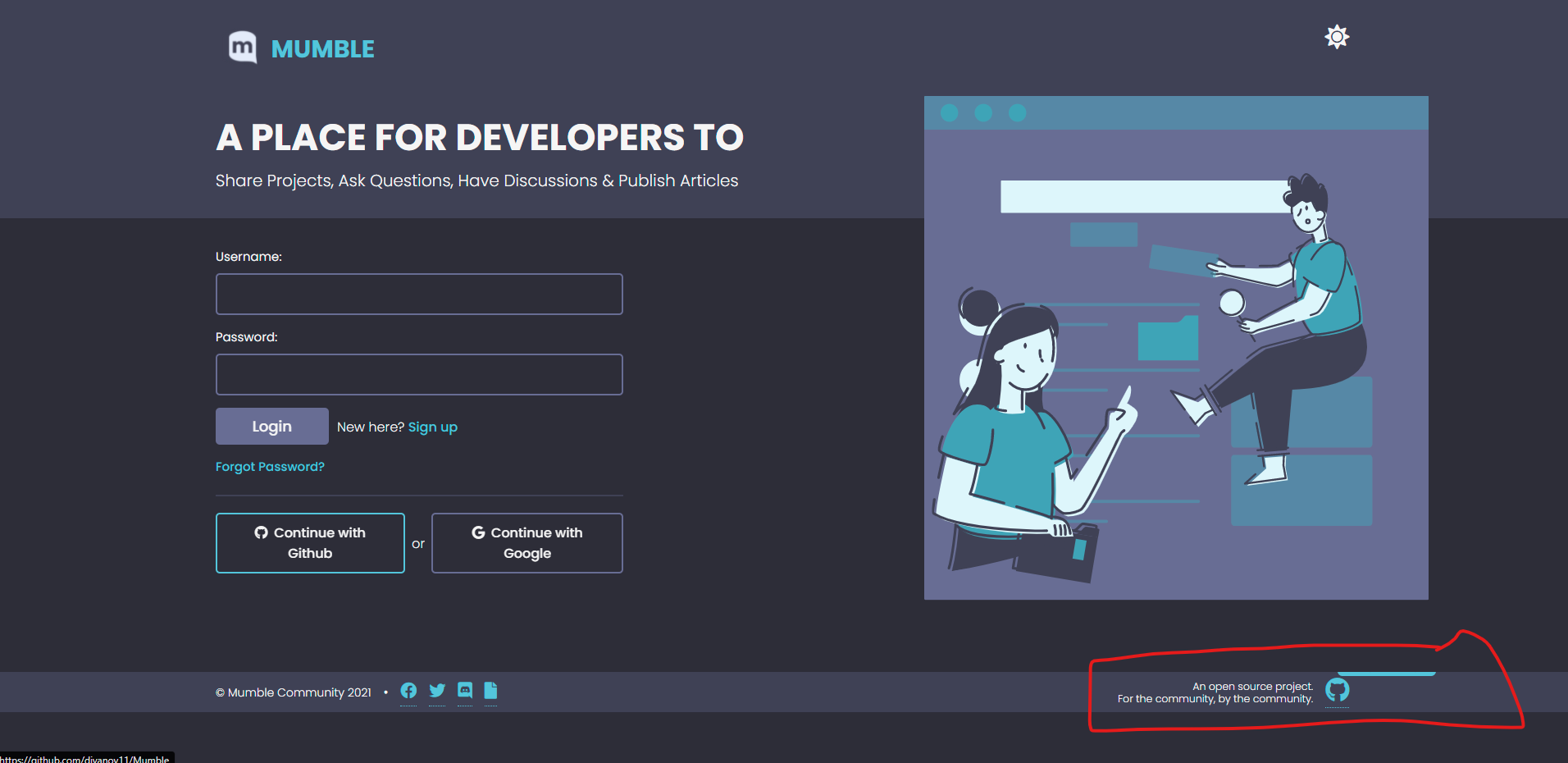 Bugs on Login/Signup page · Issue #460 · divanov11/Mumble · GitHub