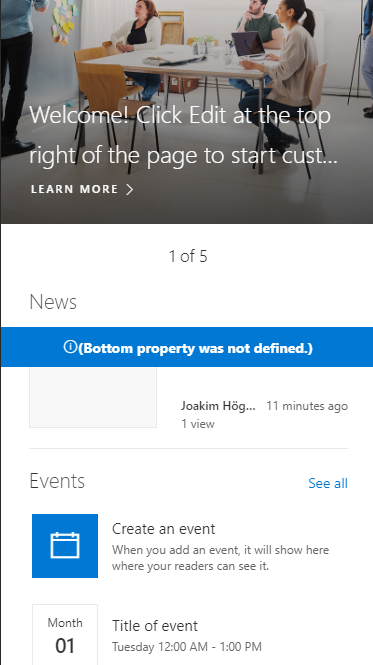 Extension Application Customizer Footer Not Rendered Correctly On Mobile · Issue 4163
